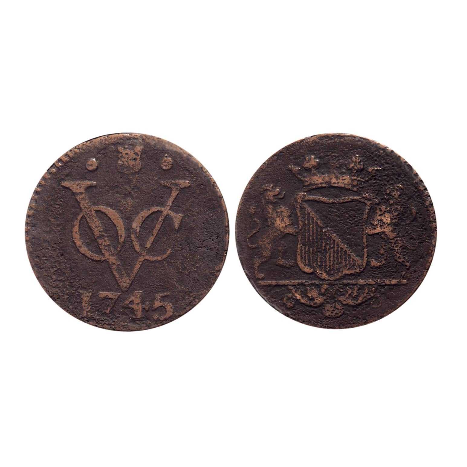 VOC - Dutch East India Company "First New York Penny" – Erez Ancient ...